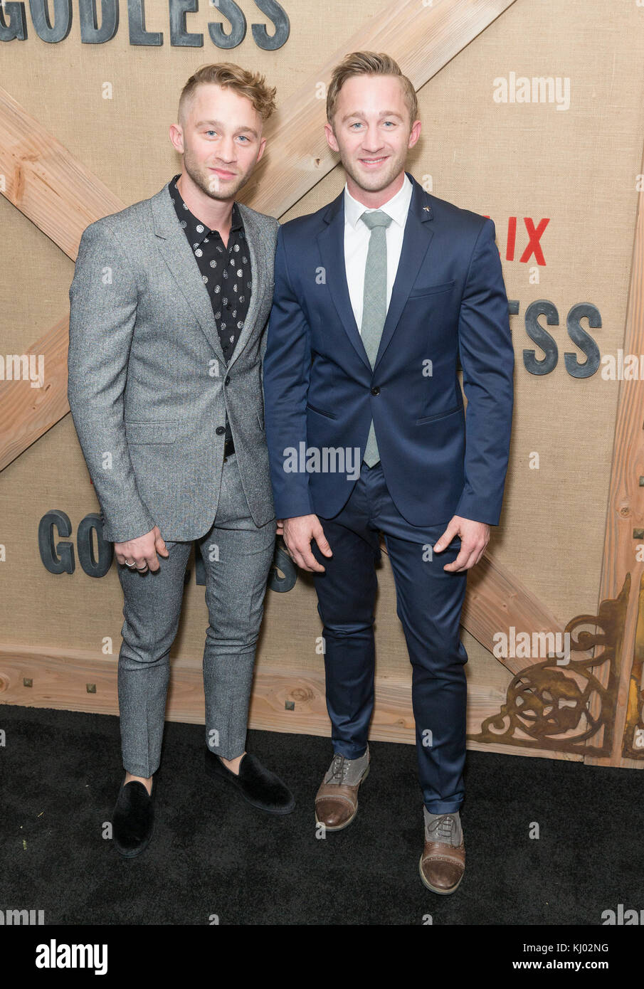 New York, United States. 19th Nov, 2017. Russell Lewis and Matthew ...