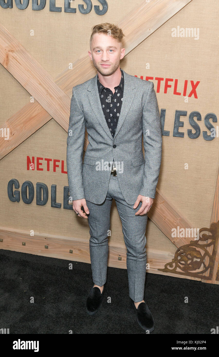 New York, United States. 19th Nov, 2017. Russell Lewis attends Netflix ...