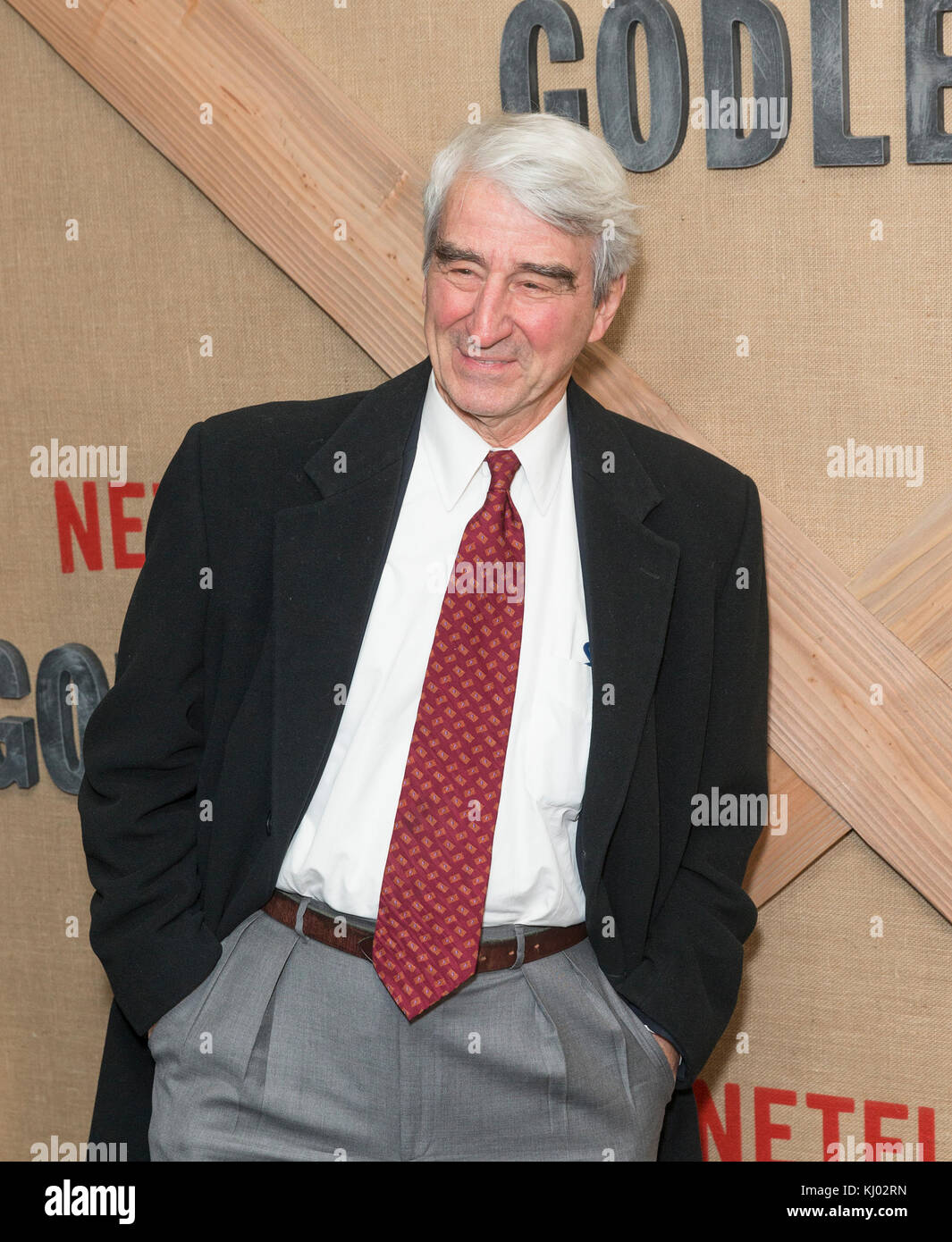 New York, United States. 19th Nov, 2017. Sam Waterston attends Netflix ...