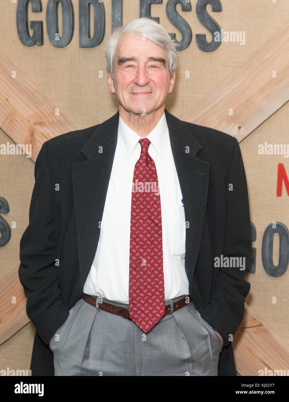 New York, United States. 19th Nov, 2017. Sam Waterston attends Netflix ...
