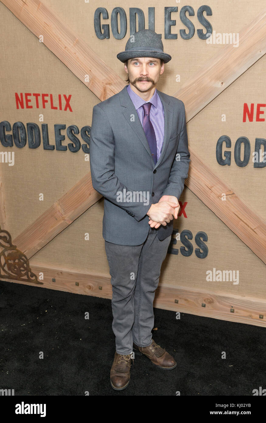 New York, United States. 19th Nov, 2017. Travis Hammer attends Netflix ...
