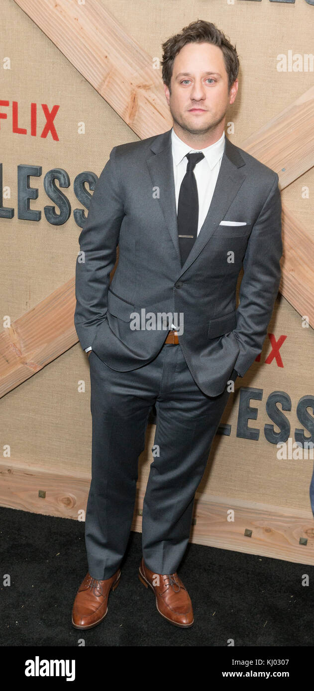 New York, United States. 19th Nov, 2017. Christopher Fitzgerald attends ...