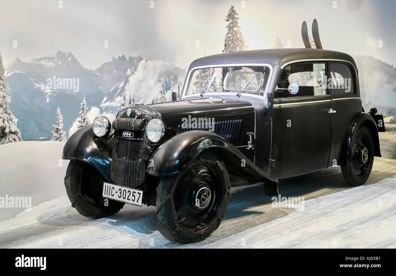 Europe, Germany, Saxony, Zwickau city, The August Horch Museum, Auto ...