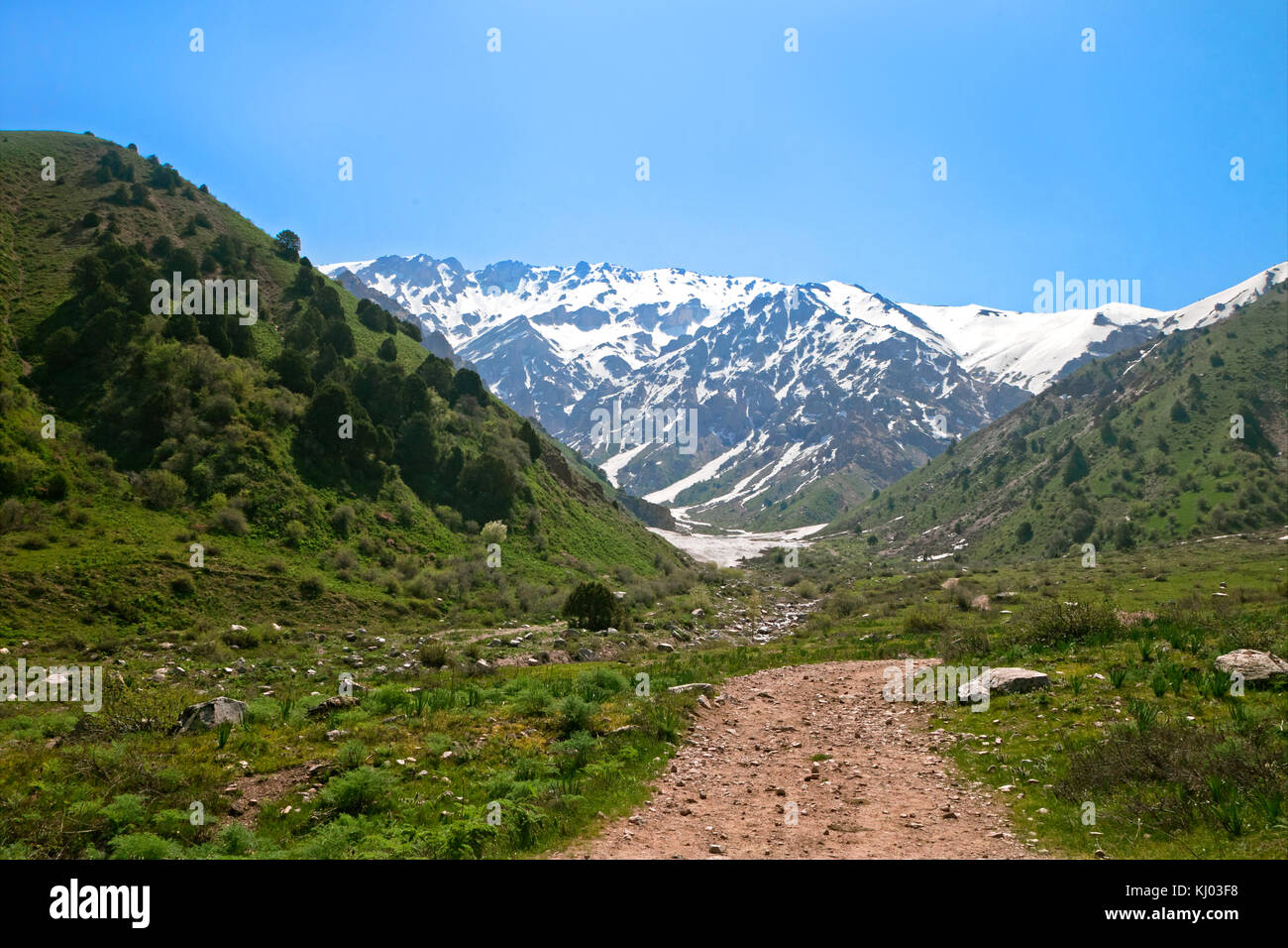 Chimgan mountains, Uzbekistan Stock Photo - Alamy