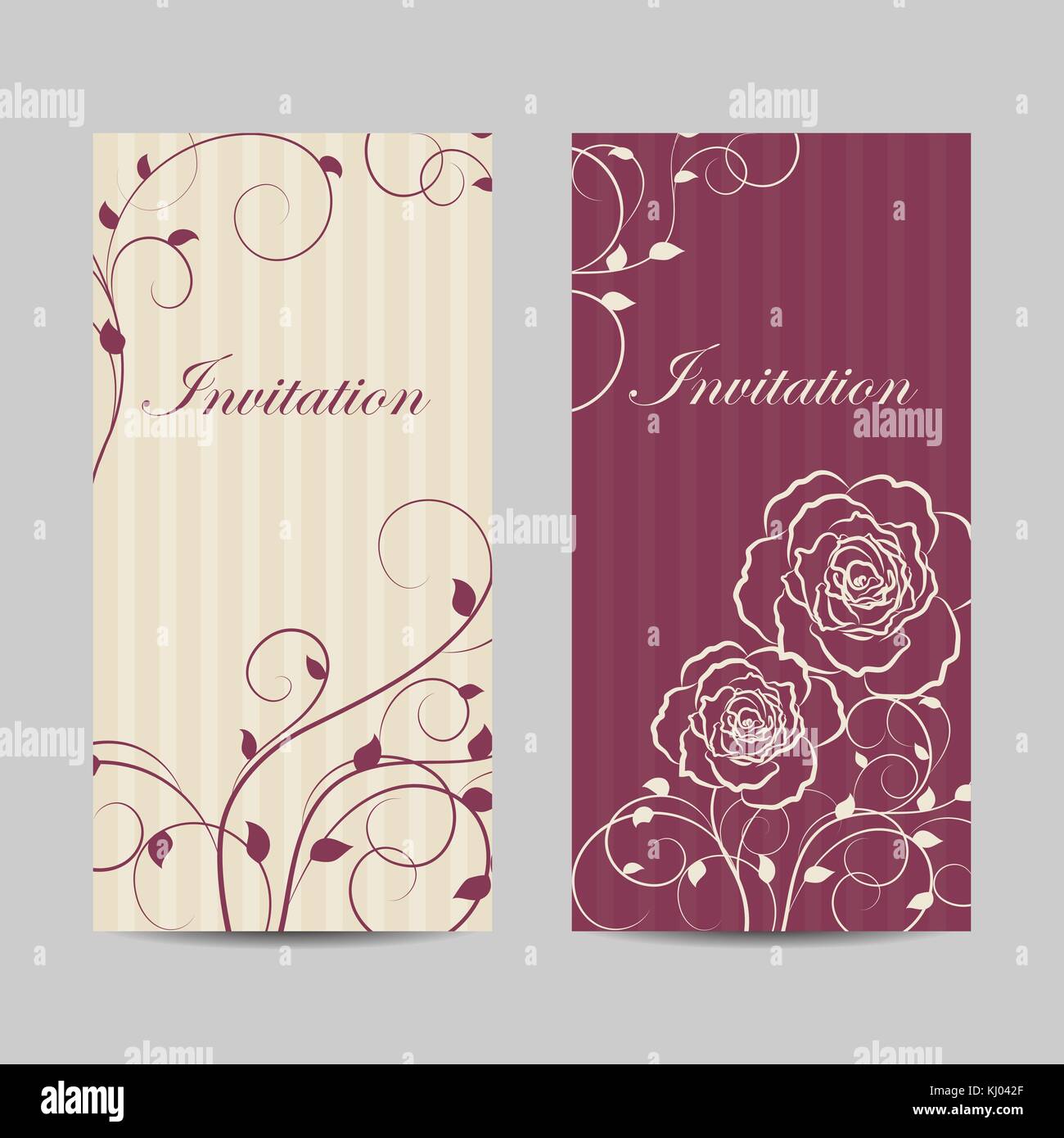 Vertical stripe artwork Stock Vector Images - Alamy