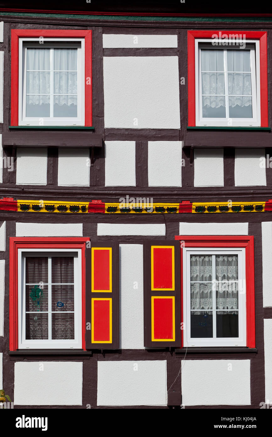 Fachwerkhaus Fachwerkhauser Fachwerk Haus Hauser High Resolution Stock ...