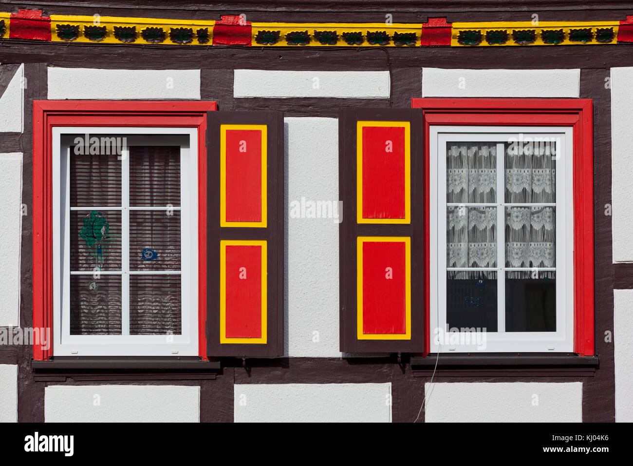 Fachwerkhaus Fachwerkhauser Fachwerk Haus Hauser High Resolution Stock ...