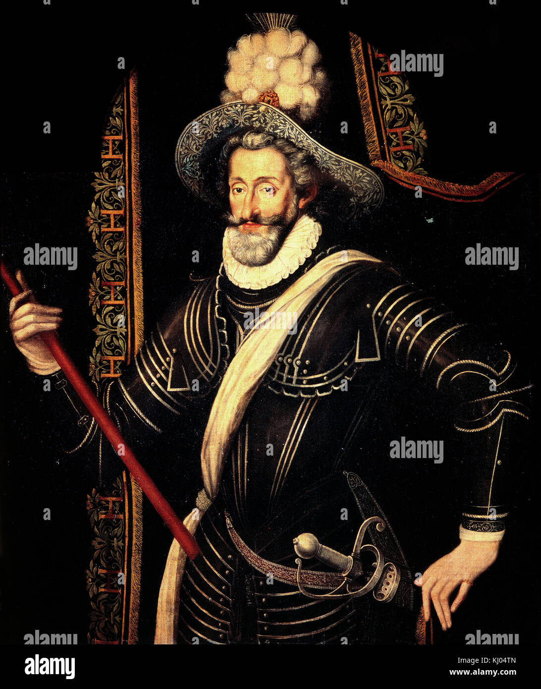 French School Portrait of Henry IV (1553 - 1610 Stock Photo - Alamy