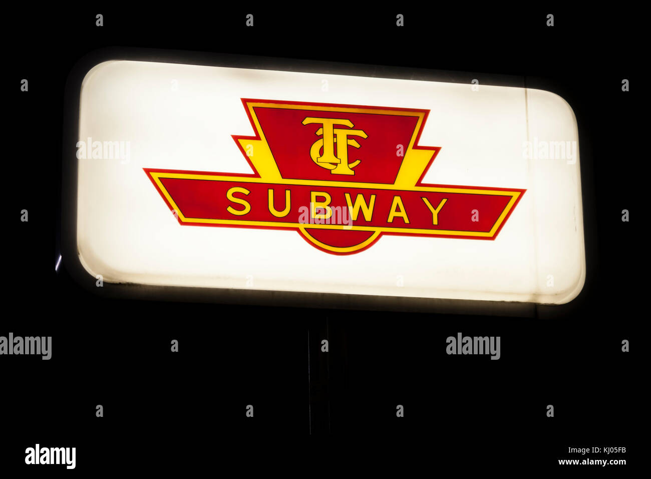 Ttc subway sign hi-res stock photography and images - Alamy
