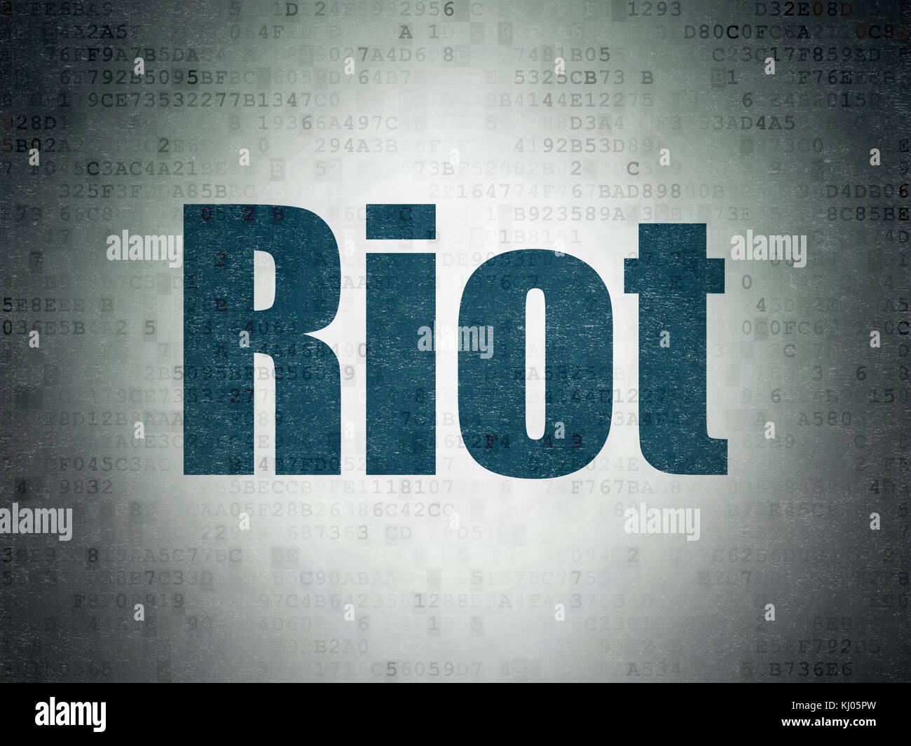 Political concept: Riot on Digital Data Paper background Stock Photo ...