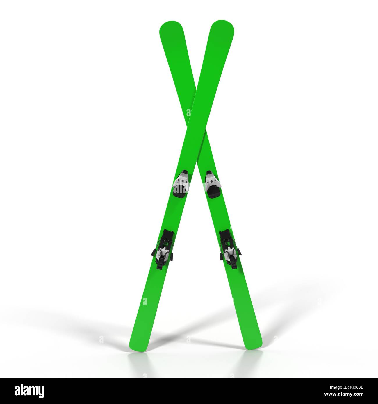 Crossed skis illustration hi-res stock photography and images - Alamy