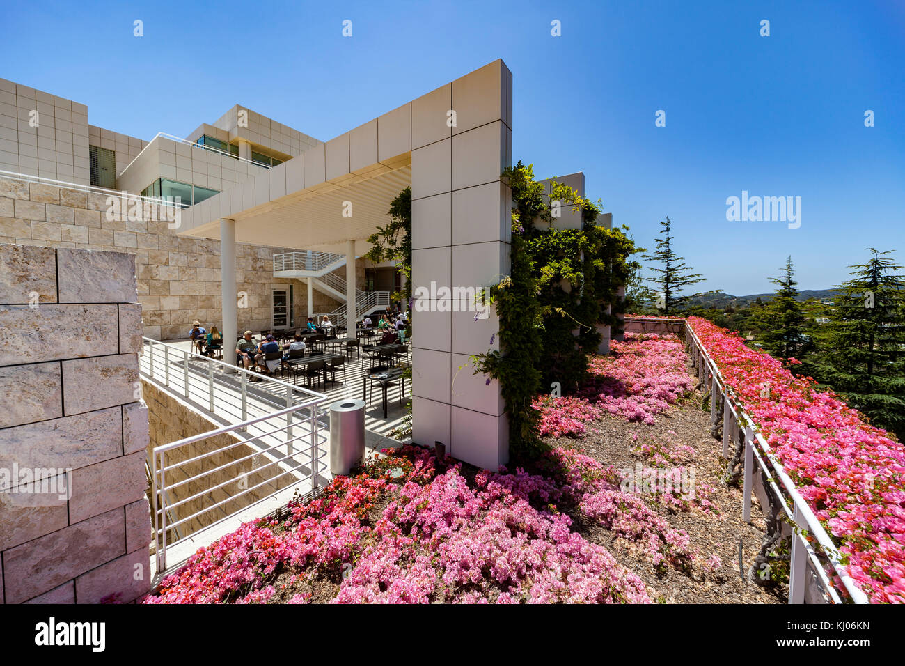 The Getty Center, in Los Angeles, California, is a campus of the Getty ...