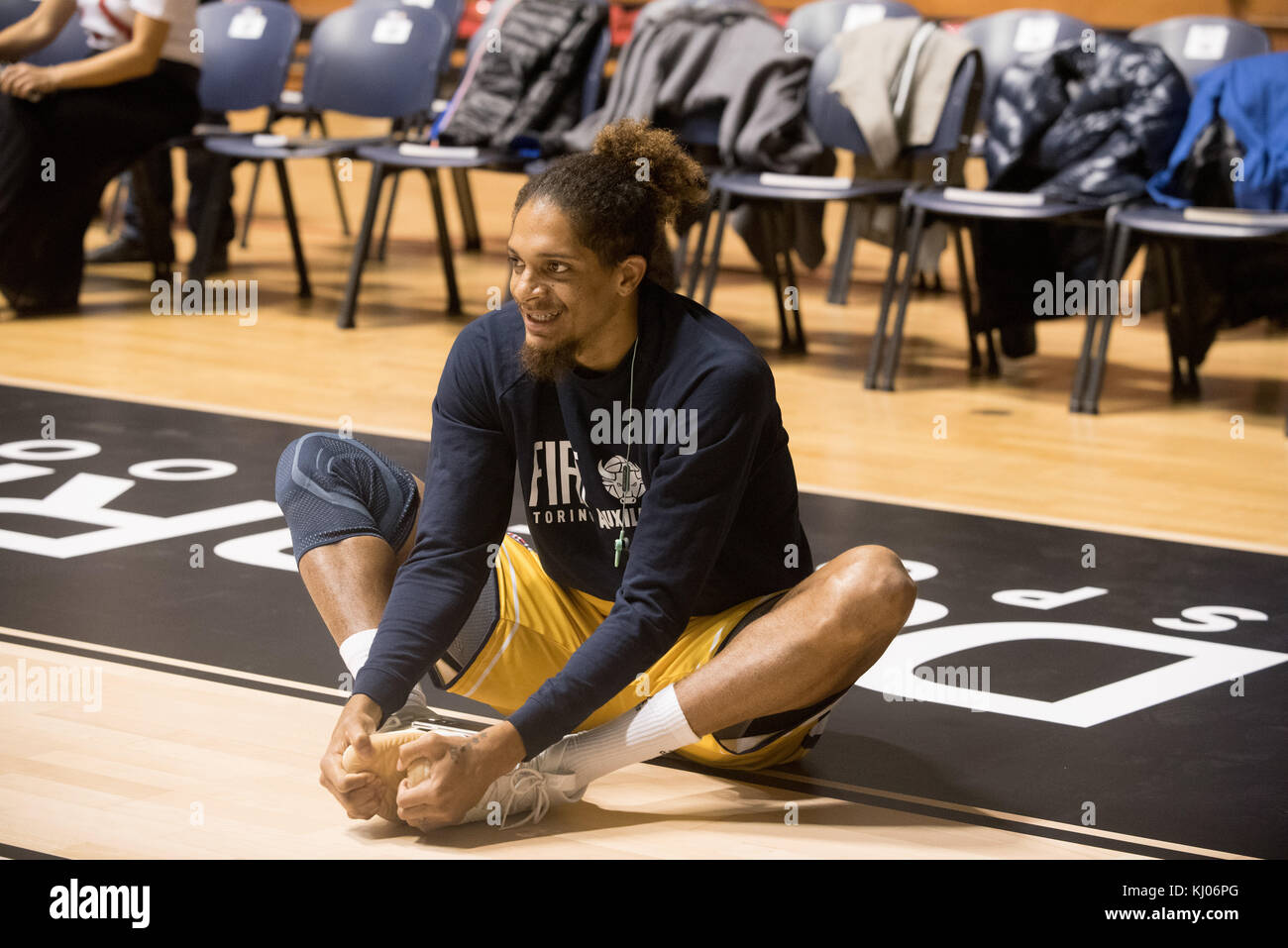 Turin, Italy. 19th Nov, 2017. Deron Washington (Fiat Torino Auxilium ...