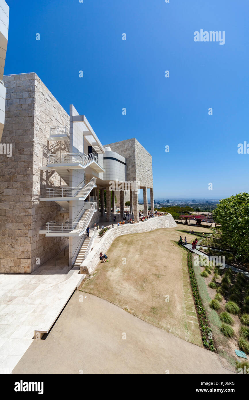 The Getty Center, in Los Angeles, California, is a campus of the Getty ...