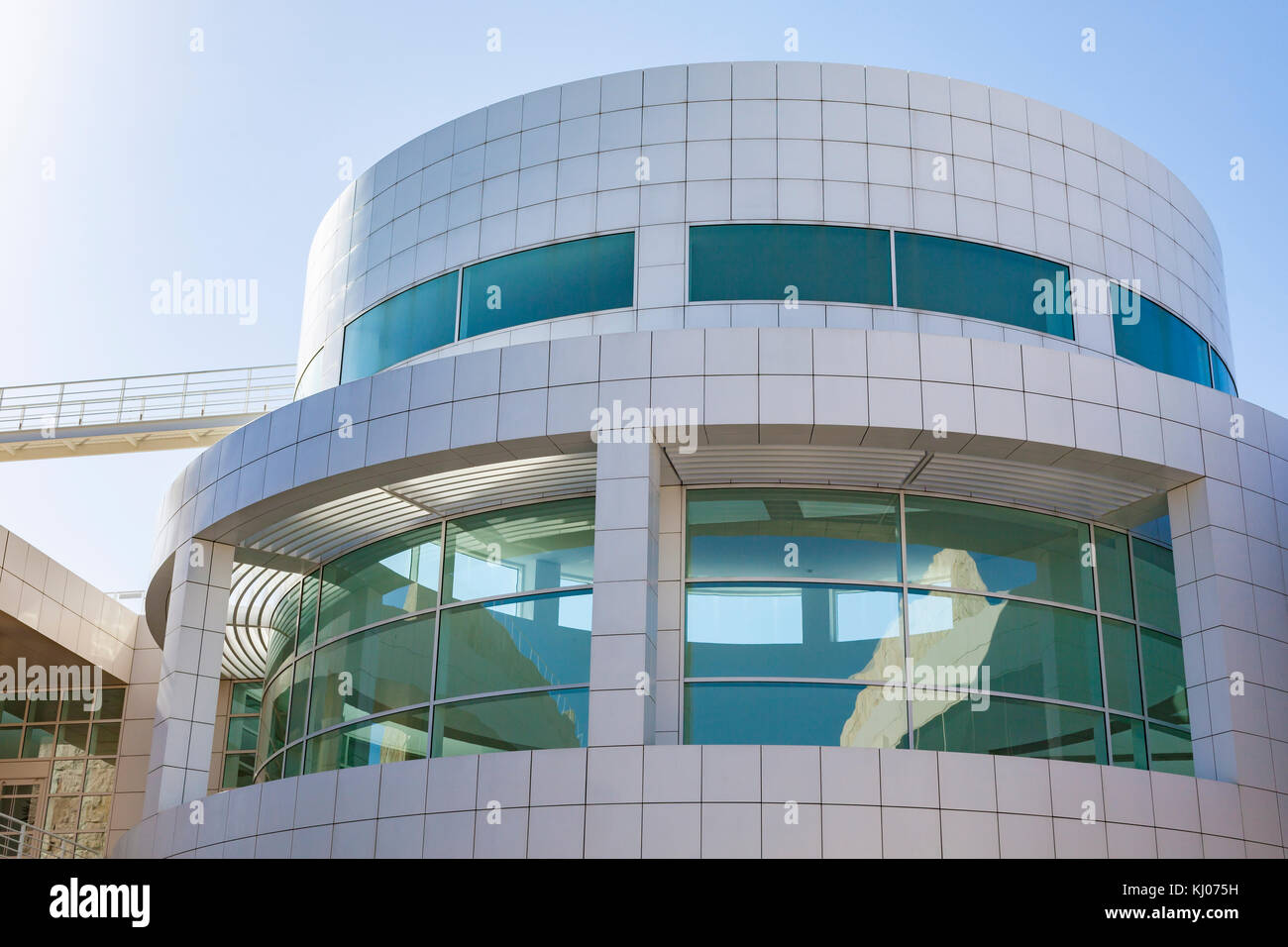 The Getty Center, in Los Angeles, California, is a campus of the Getty ...