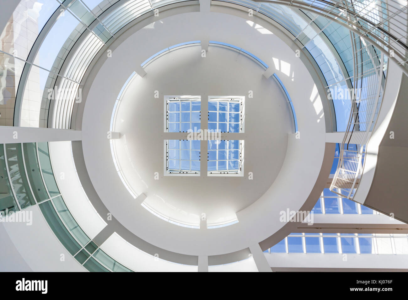 The Getty Center, in Los Angeles, California, is a campus of the Getty ...