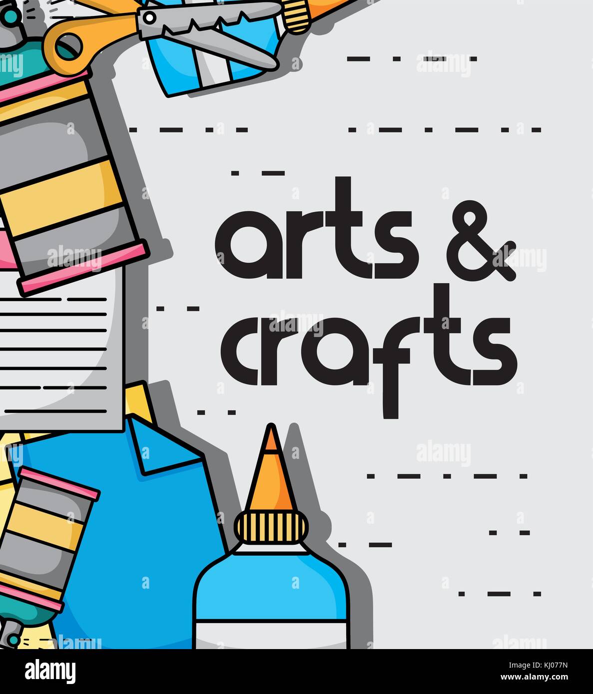 art and craft creative object design Stock Vector Image & Art - Alamy