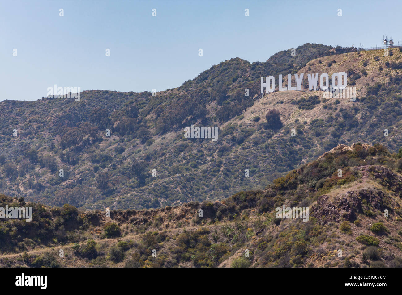 The Hollywood Sign is an American cultural icon and landmark located in ...