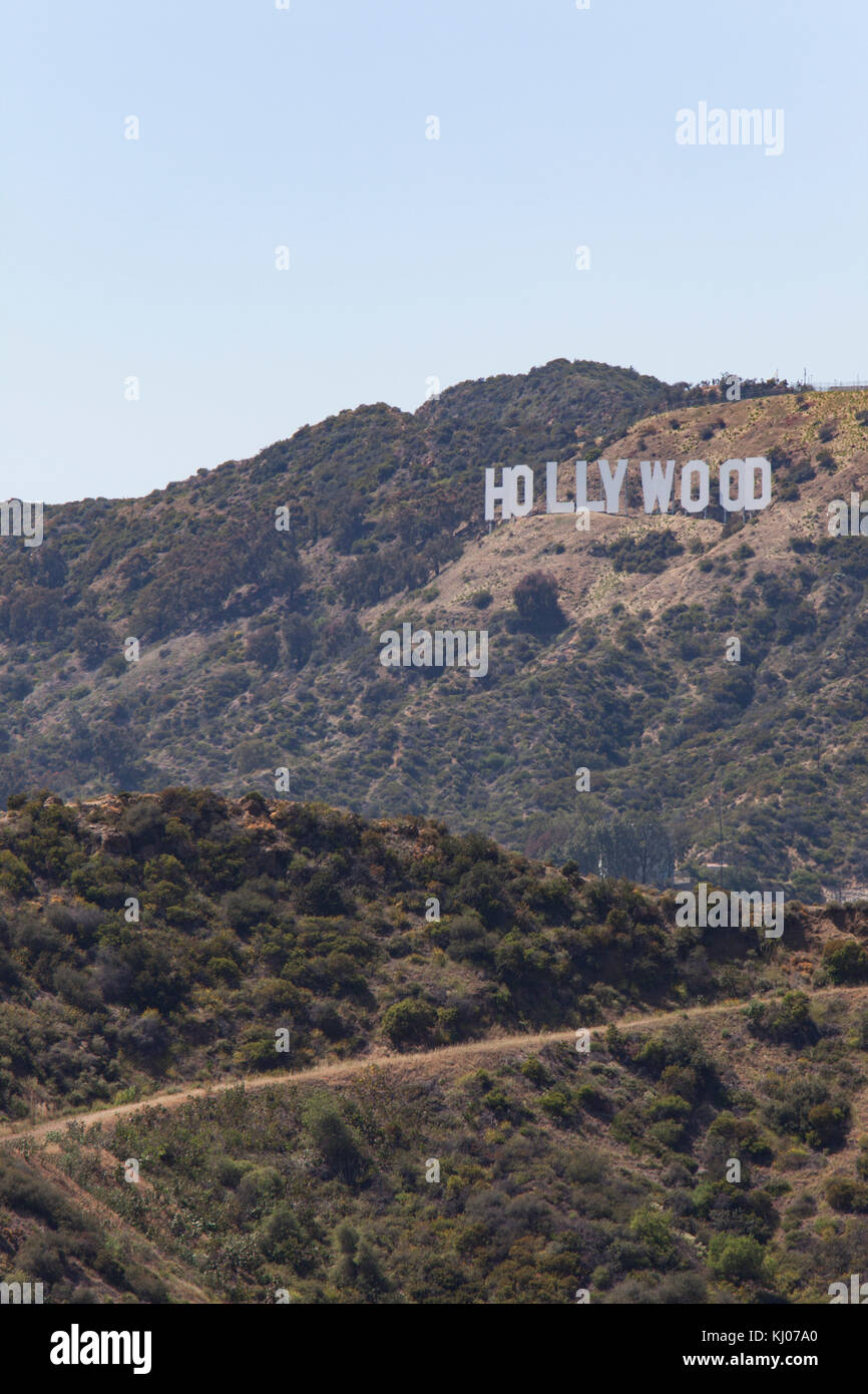 The Hollywood Sign is an American cultural icon and landmark located in ...
