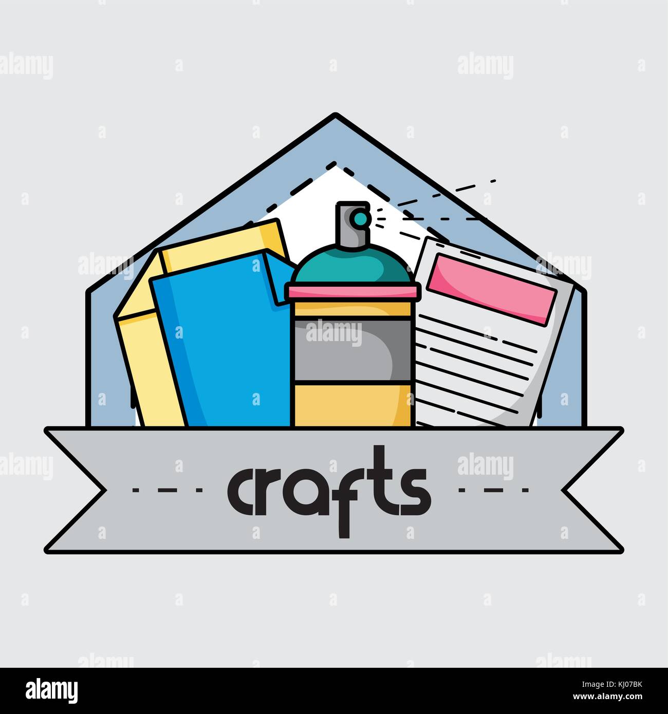 creative object to art and craft design Stock Vector Image & Art - Alamy