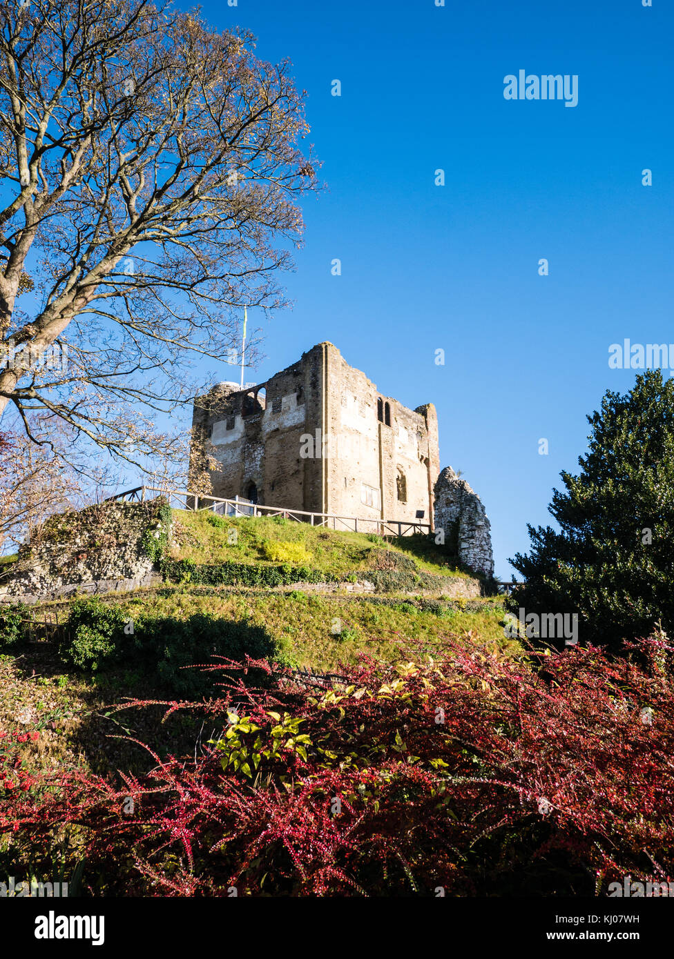 Guildford Castle, Guildford, Surrey, England, UK, GB Stock Photo - Alamy