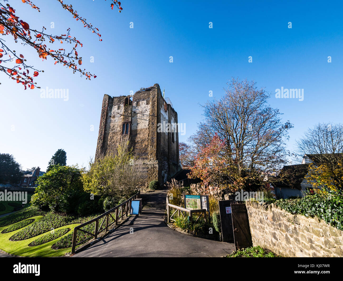 Guildford Castle, Guildford, Surrey, England, UK, GB Stock Photo - Alamy