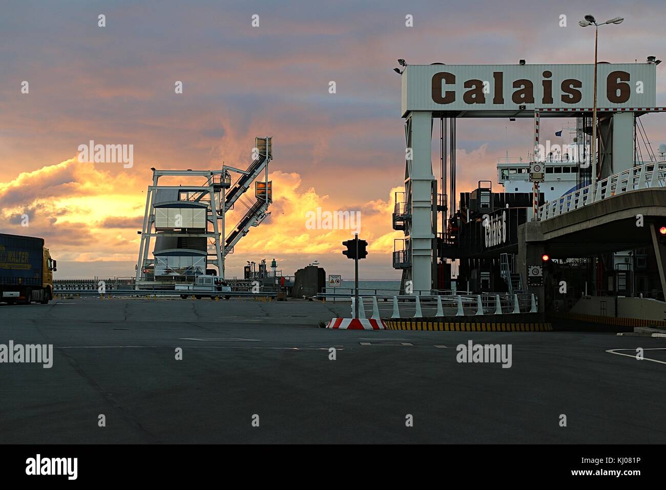 Port of Calais Stock Photo - Alamy