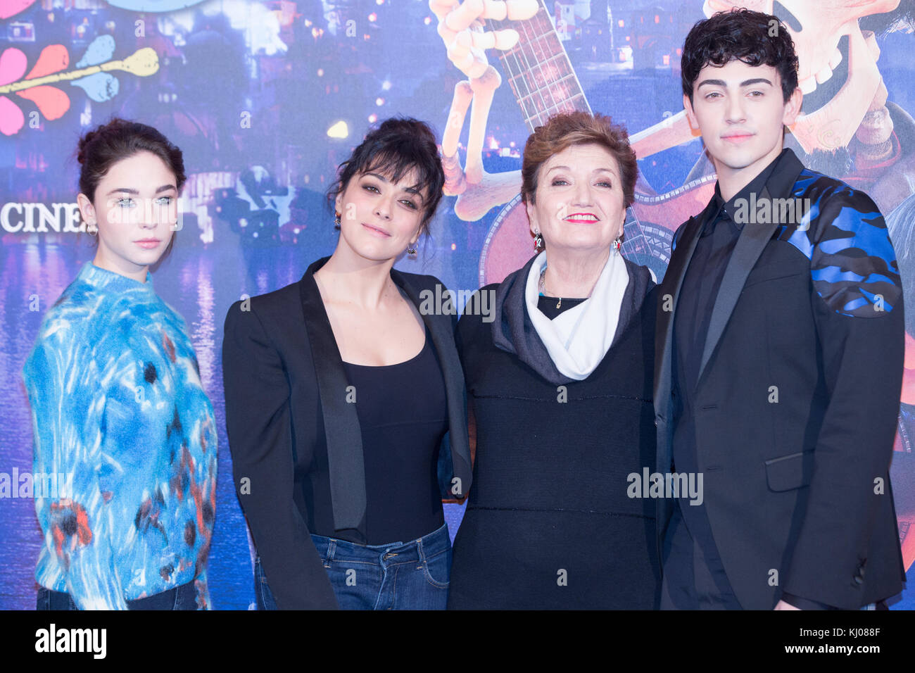 Rome, Italy. 20th Nov, 2017. Italian voice actors Credit: Matteo ...