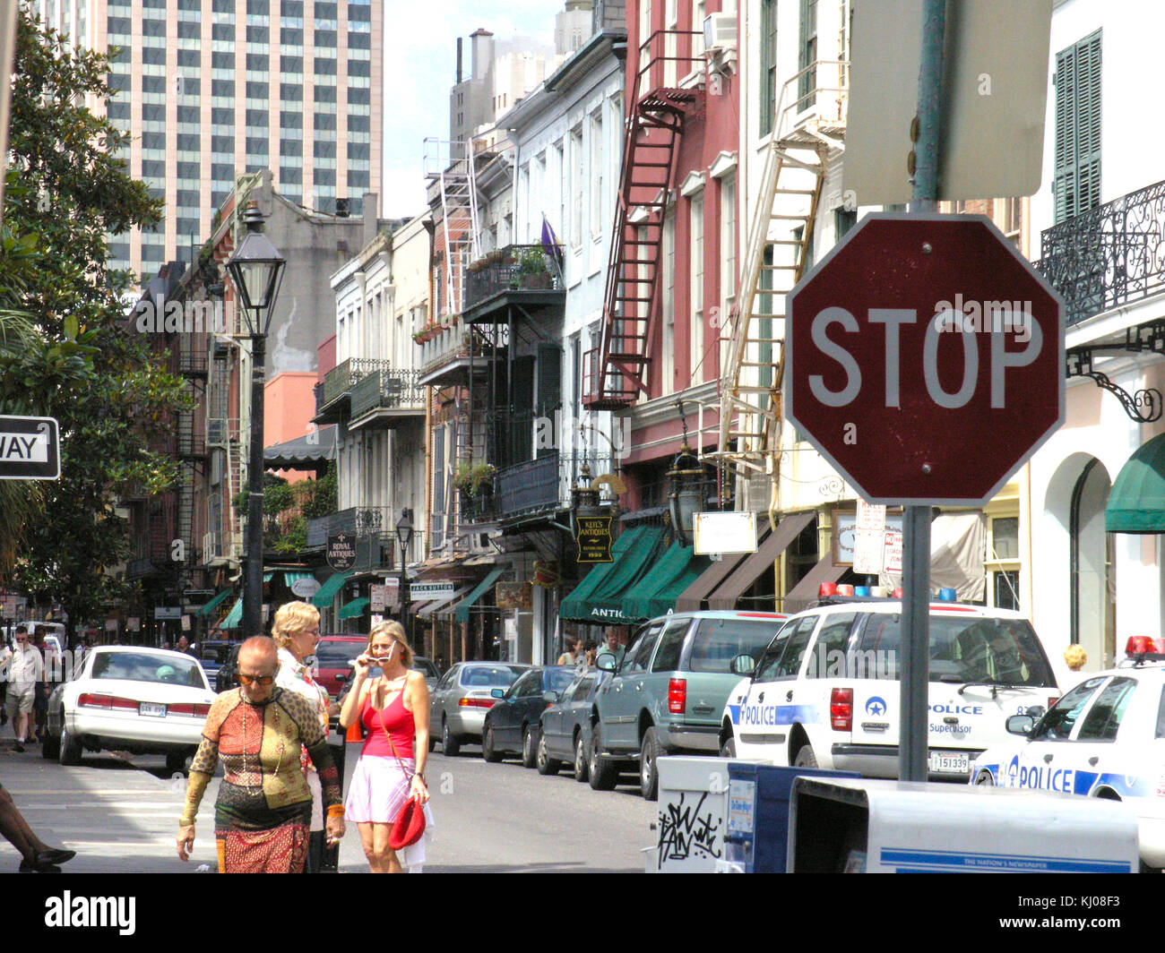Royal street New Orleans Stock Photo - Alamy