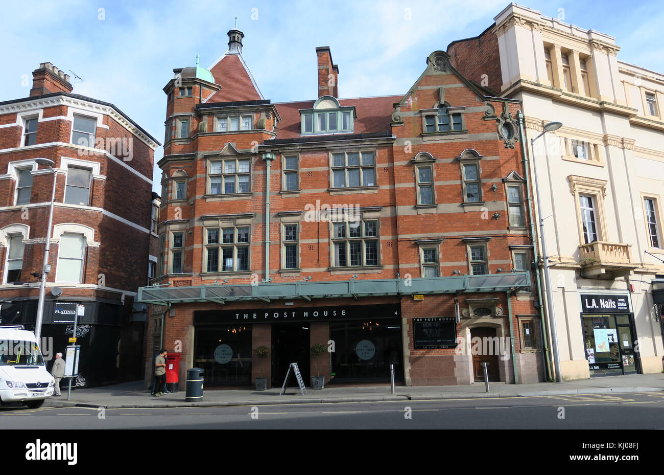 Victoria Street Derby Stock Photo - Alamy