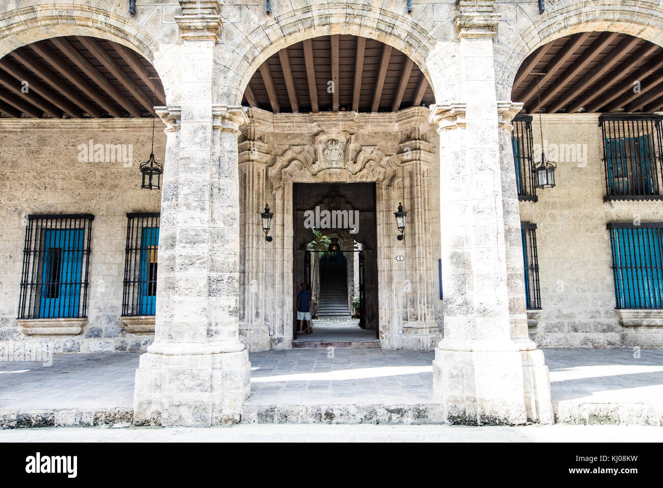 Palacio Segundo Cabo, Havana, Cuba Stock Photo - Alamy