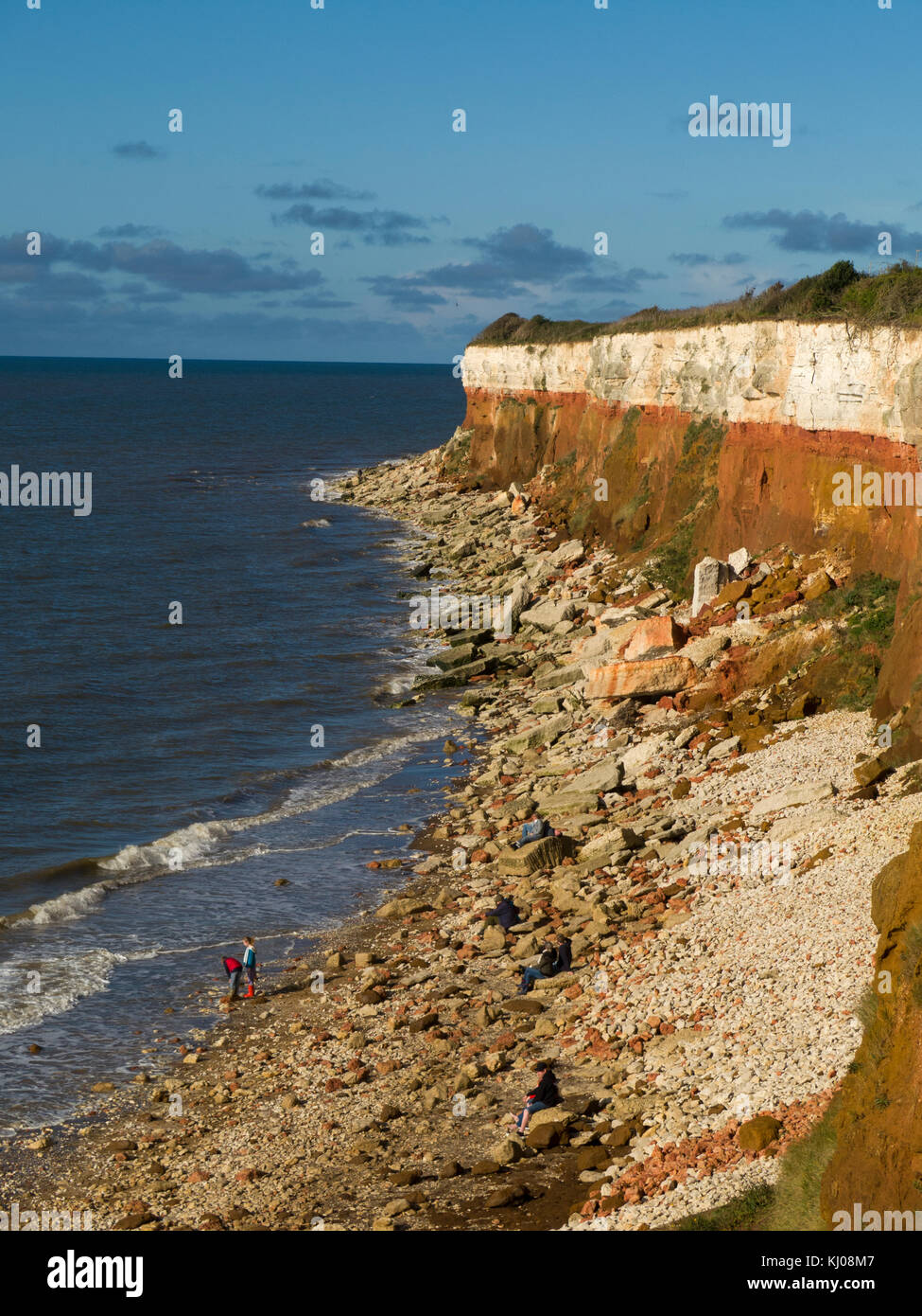 Hunstanton cliffs hi-res stock photography and images - Alamy