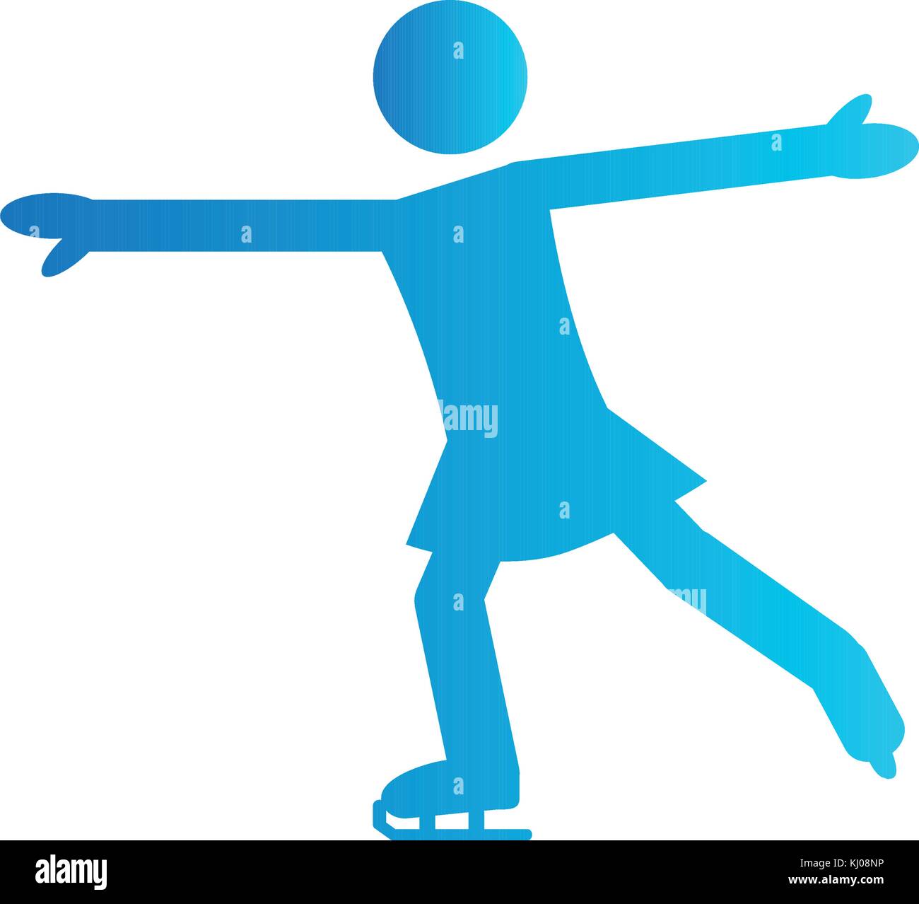 Abstract skate dancing symbol Stock Vector Image & Art - Alamy
