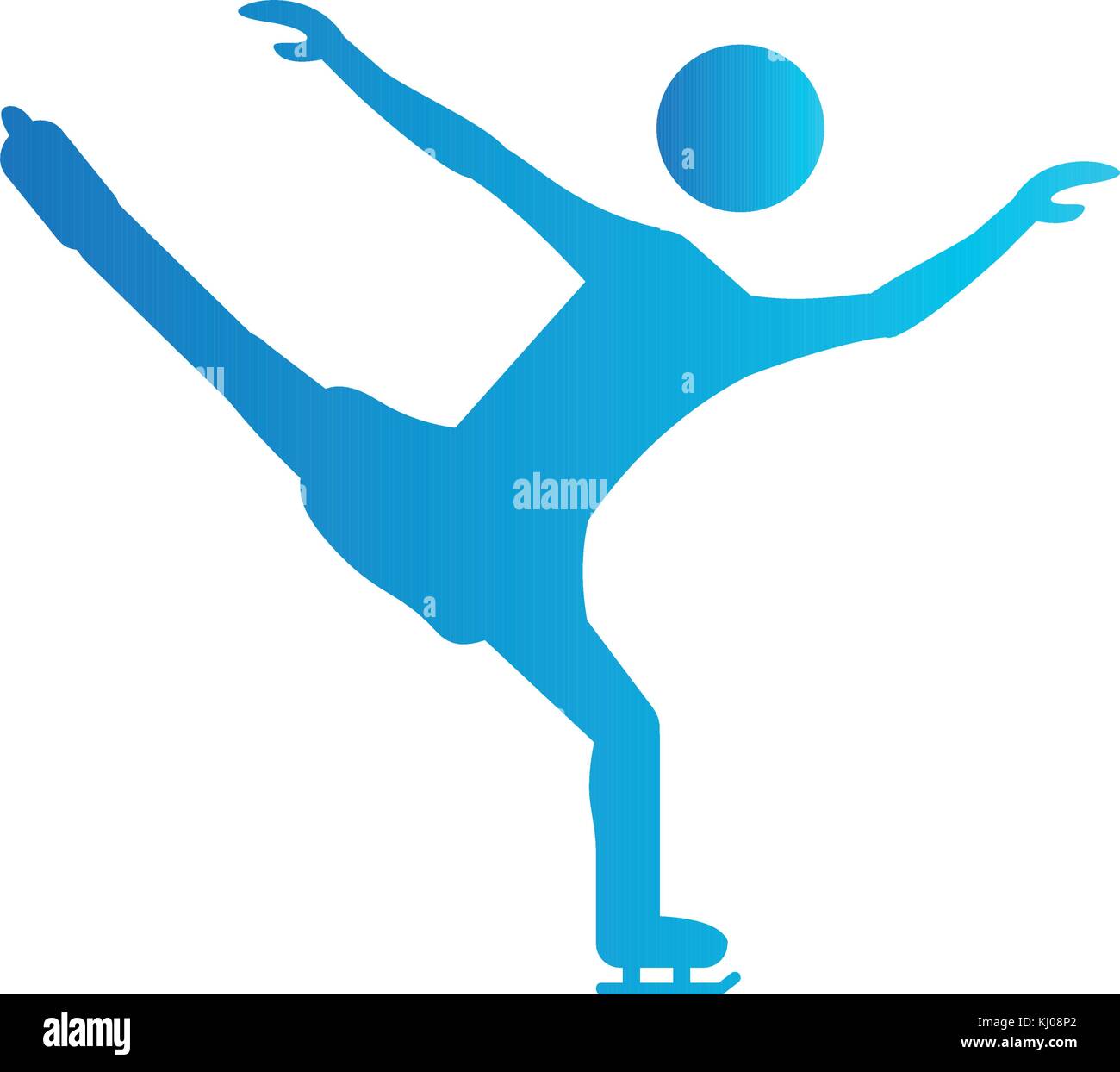 Abstract skate dancing symbol Stock Vector Image & Art - Alamy