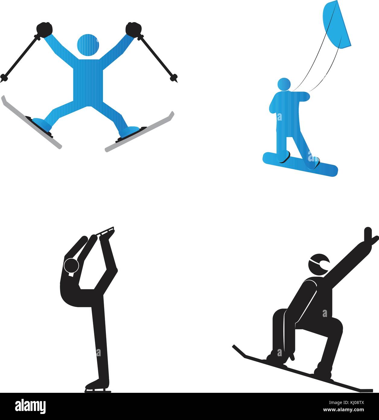 Alpine symbols Stock Vector Images - Alamy