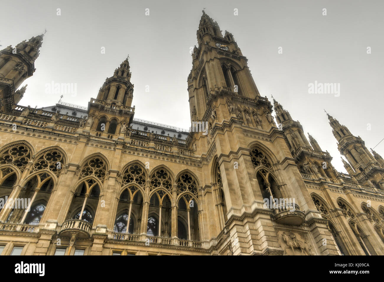 Rathaus cityhall in vienna hi-res stock photography and images - Alamy