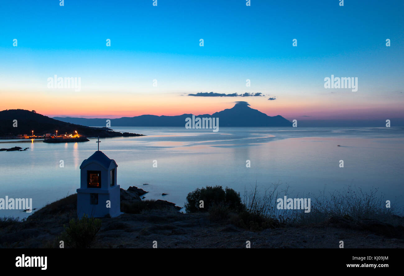 Church over the ocean Stock Photo - Alamy