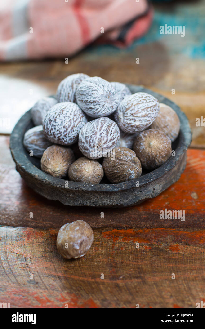 Nutmeg used in rice pudding hi-res stock photography and images - Alamy