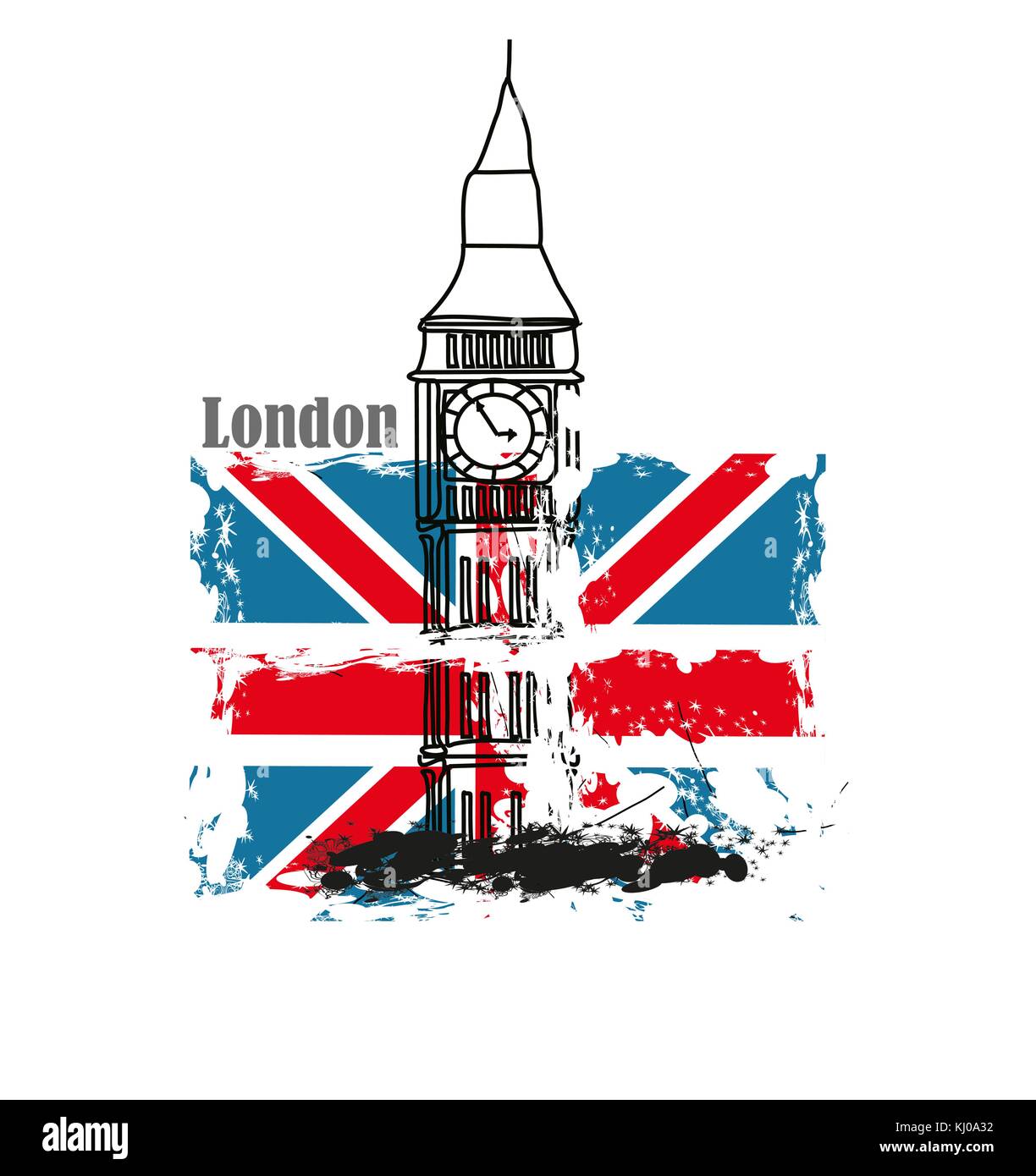 London empty background Stock Vector Images - Alamy
