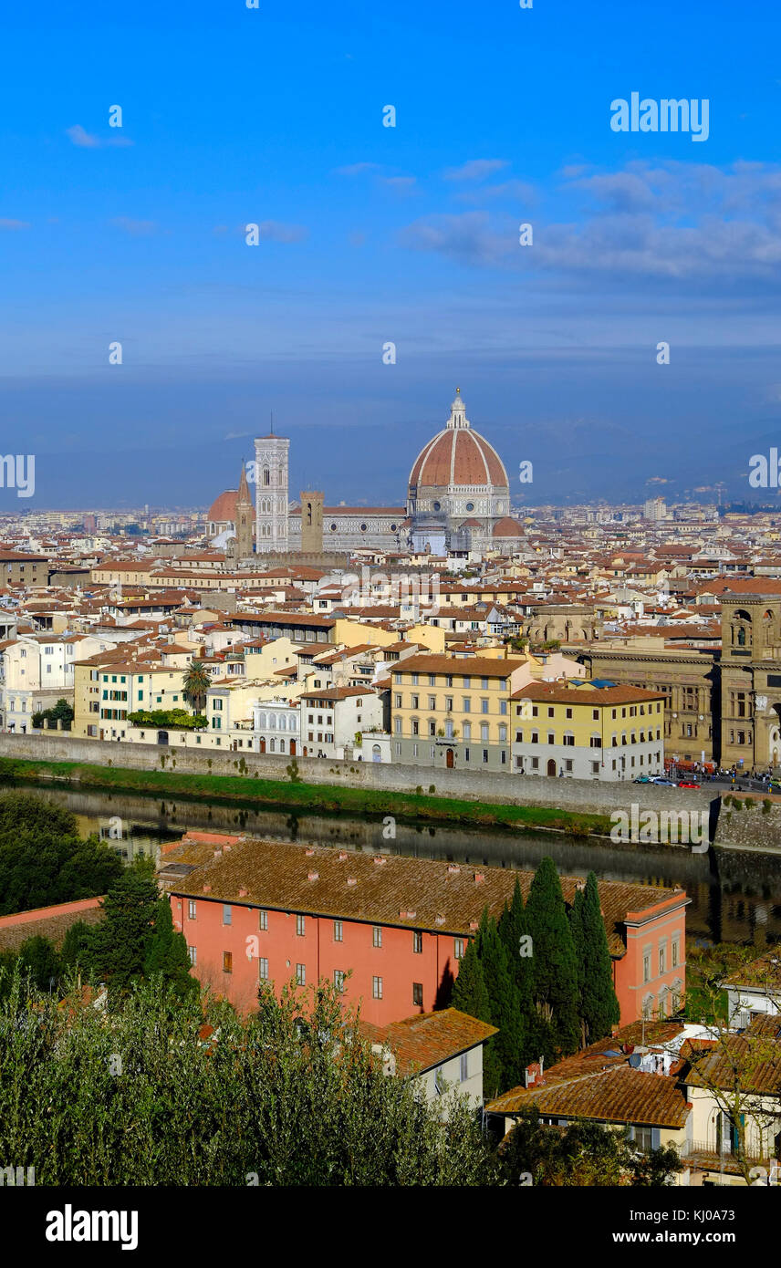 overview of florence, italy Stock Photo - Alamy