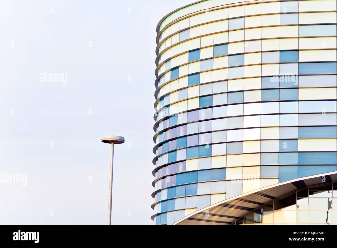 Horizontal background of glass blue modern architecture Stock Photo - Alamy