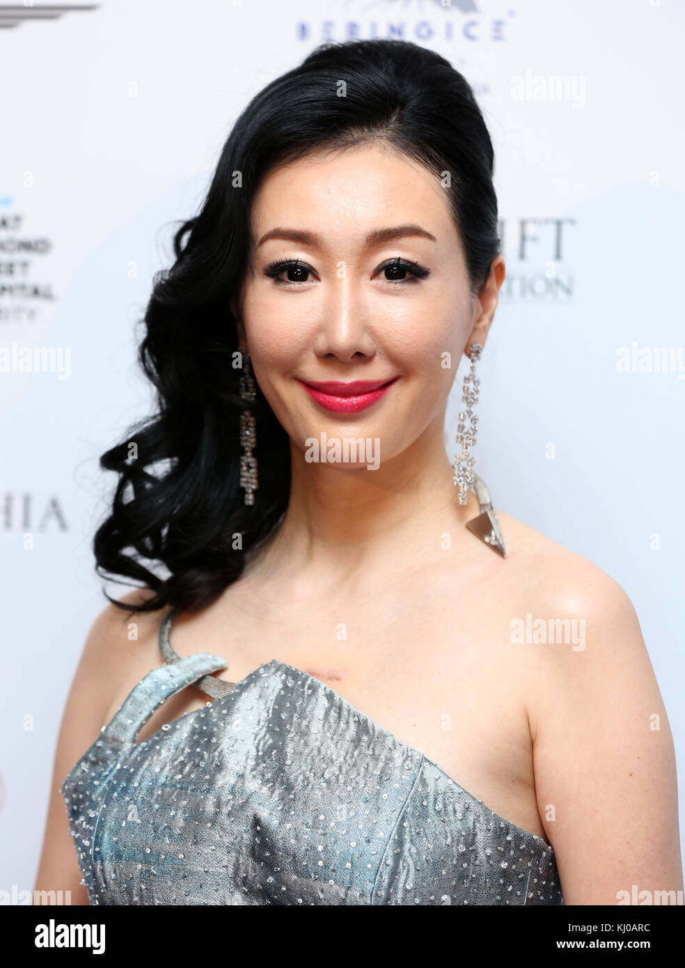 Seia Lee attending the Global Gift Gala held at The Corinthia Hotel in ...