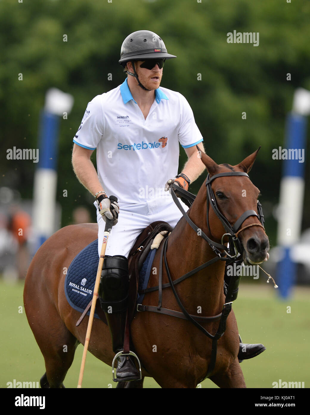 WELLINGTON, FL - MAY 04: Prince Henry of Wales participates in the ...