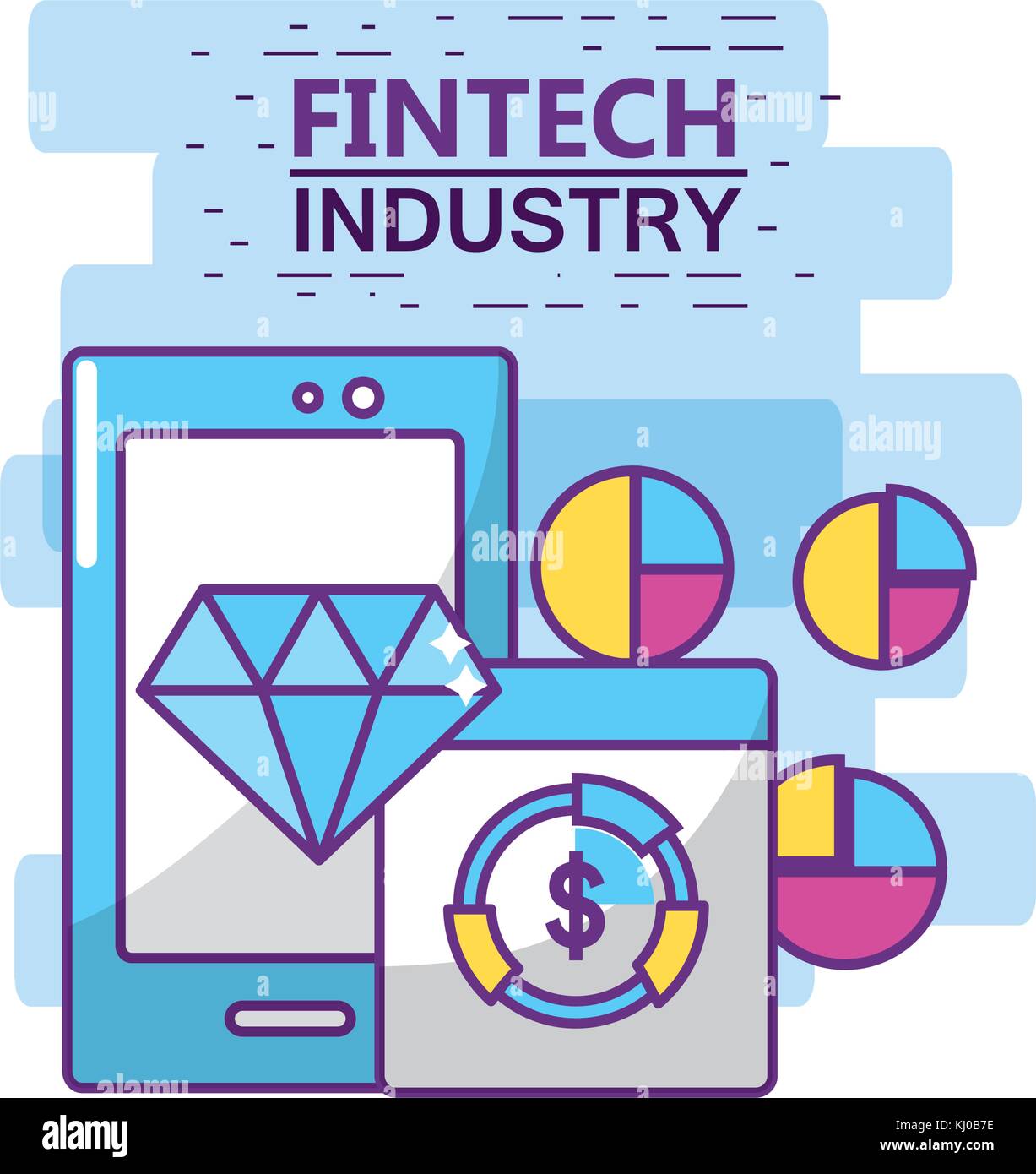 Fintech industry design Stock Vector Image & Art - Alamy