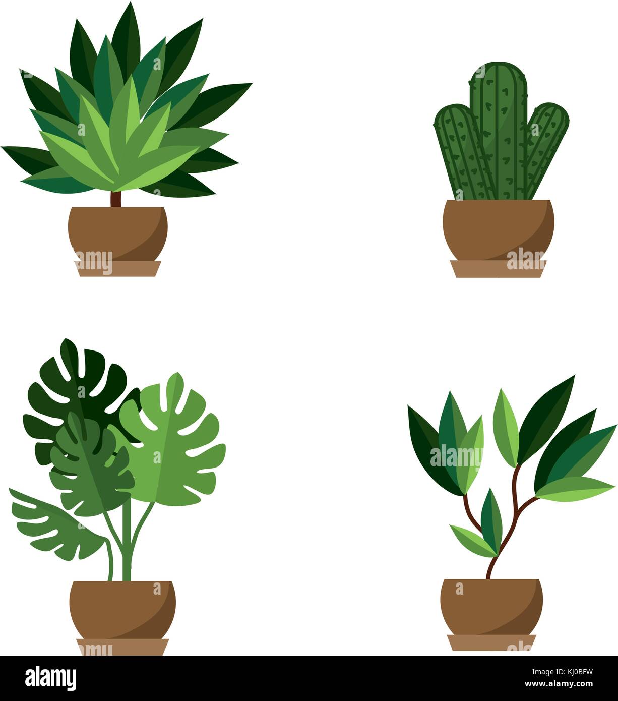 Isolated plants design Stock Vector Image & Art - Alamy