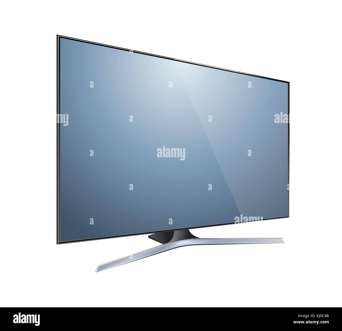 TV screen flat lcd led vector illustration Stock Vector Image & Art - Alamy