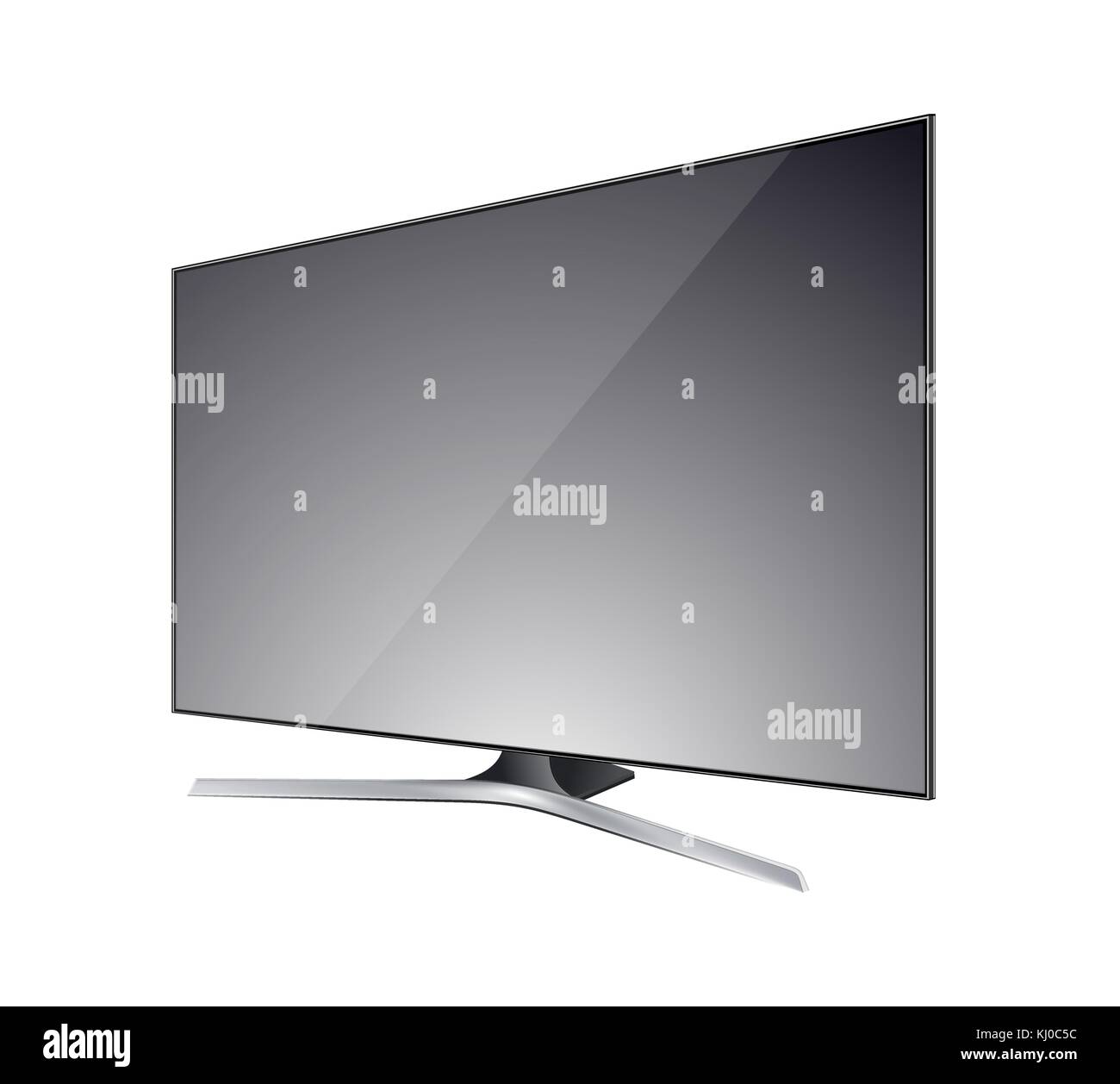 TV screen flat lcd led vector illustration Stock Vector Image & Art - Alamy