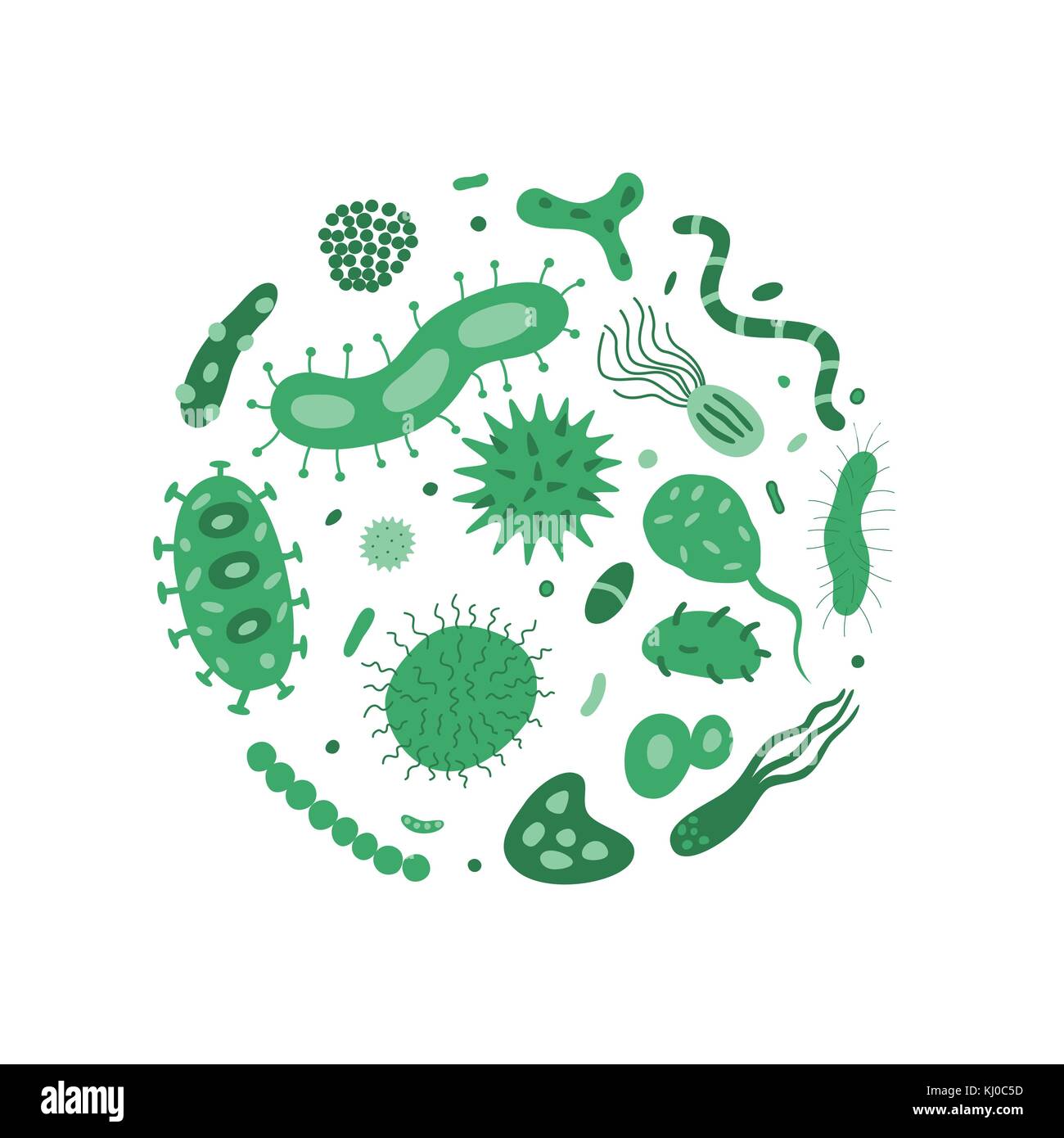 Germ cartoon hi-res stock photography and images - Alamy
