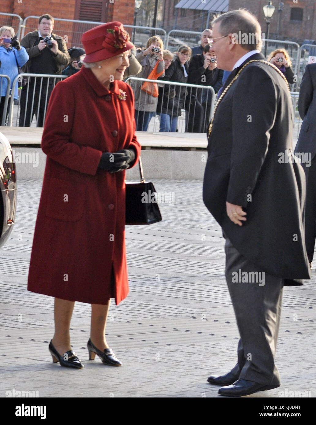 LONDON, ENGLAND - DECEMBER 01: Her Royal Highness Queen Elizabeth II ...