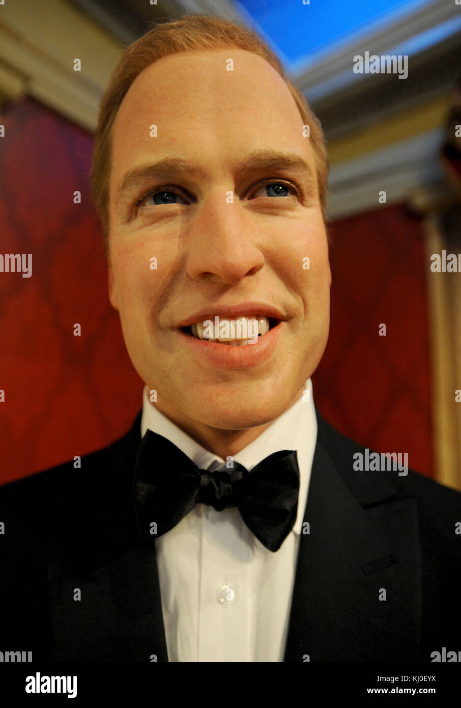 NEW YORK, NY - APRIL 04: A view of a wax figure of Catherine, Duchess ...